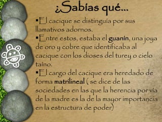 Cómo surgieron los taínos | PPSX