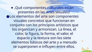 4to octubre El color de las artes visuales .pptx
