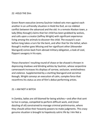 Top 10 movies to watch | PDF