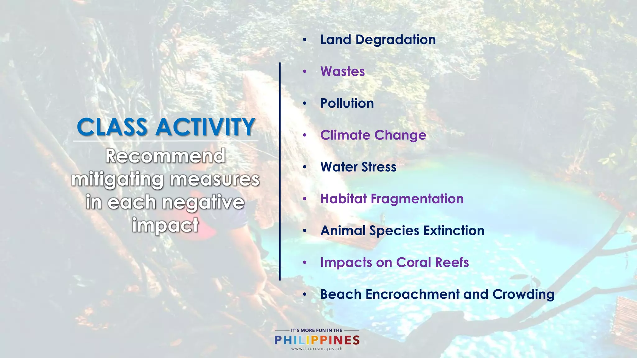 Tourism Impacts on the Environment | PDF
