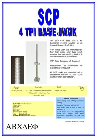 4 tpi jack leaflet | DOC