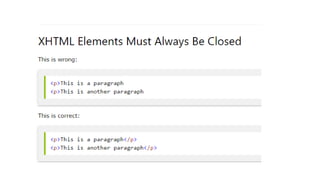 4_Traditional html vs xhtml.ppt