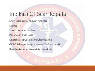 4 Trauma Kepala & Spinal | PDF
