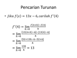4 turunan | PPT
