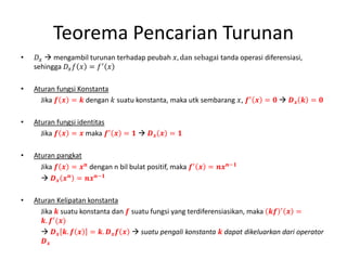 4 turunan | PPTX