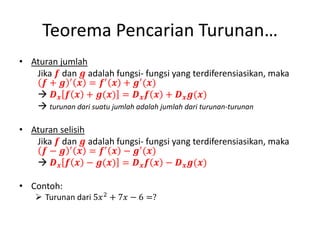 4 turunan | PPT