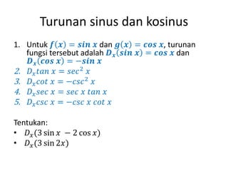 4 turunan | PPT