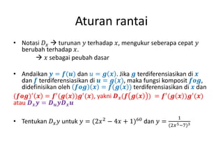 4 turunan | PPT