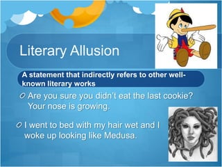 Types of allusion | PPTX