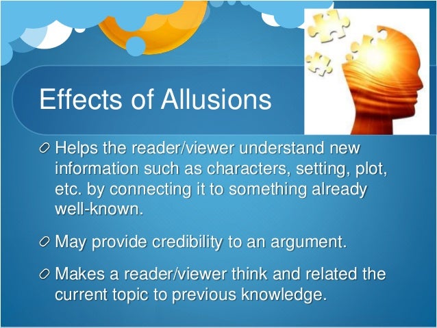 Types of allusion