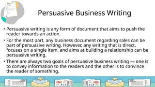 The 4 Types of Business Writing That Matter | PPTX