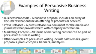 The 4 Types of Business Writing That Matter | PPTX