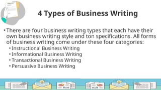 The 4 Types of Business Writing That Matter | PPTX