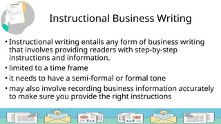 The 4 Types of Business Writing That Matter | PPTX
