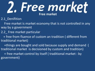 4 types of economy | PPTX