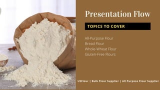 4 types of flour used in baking! | PDF