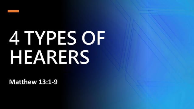 4 types of hearers.pptxghiuhjhghfygjghffjggggjggjgjgjgjgjgj | PPT