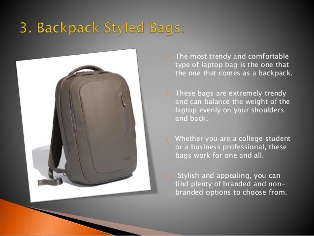 4 Types of Laptop Bags You Should Own