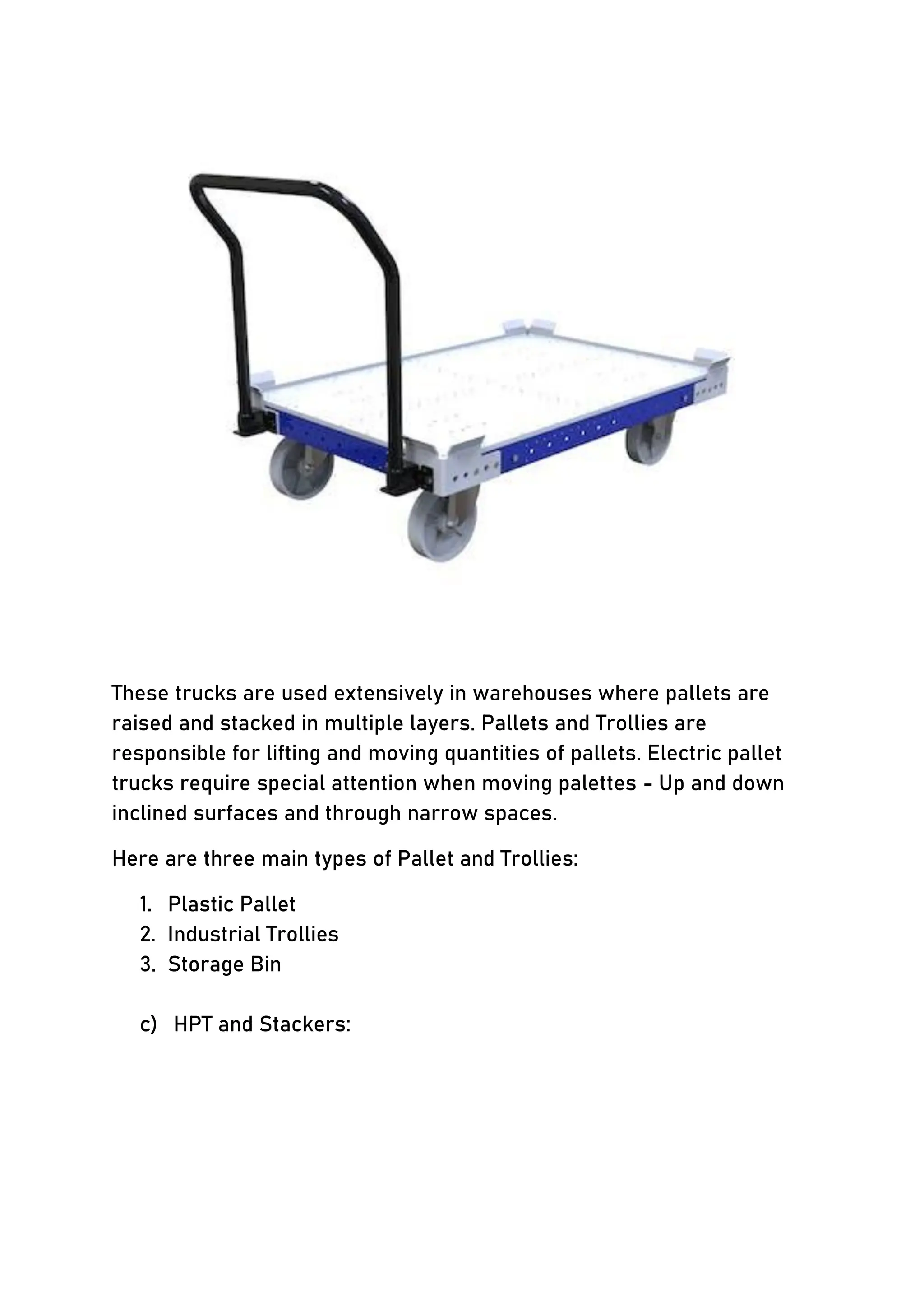 4 Types of MHE Supplies and Their Usages | PDF
