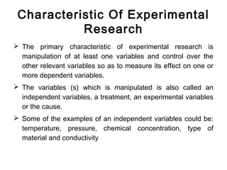 4 types of research | PPT