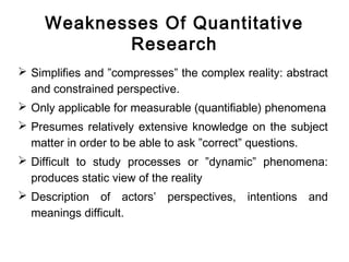 4 types of research | PPT