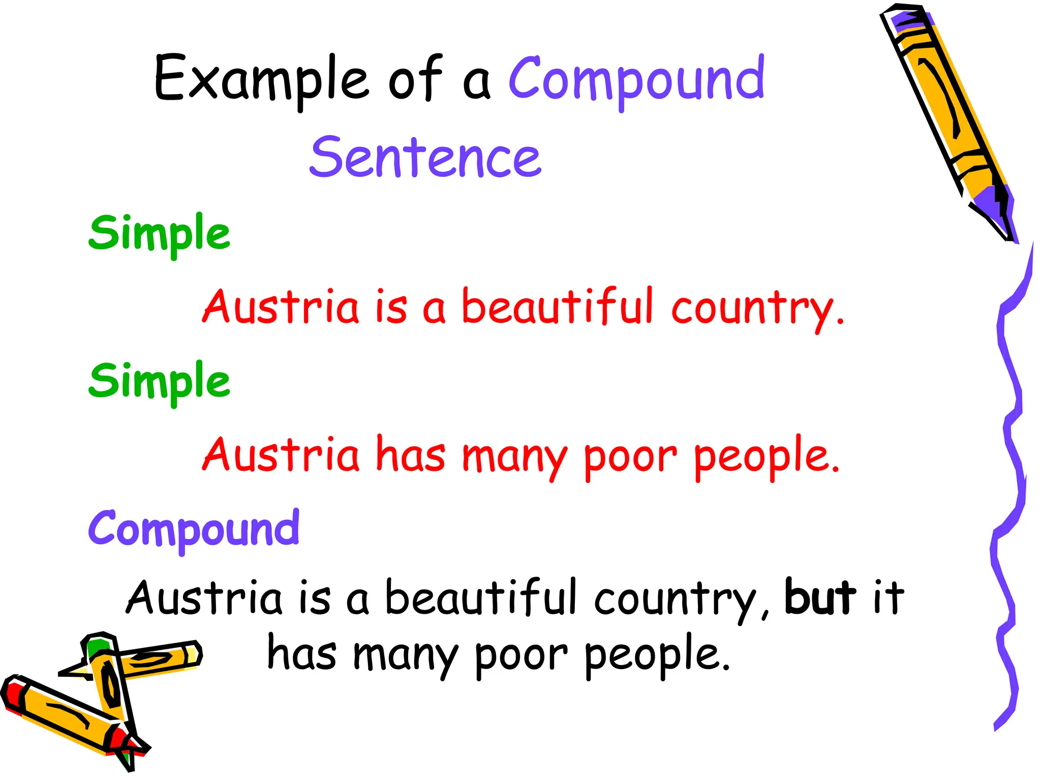 Sentence Structure: 4 types of sentences | PDF