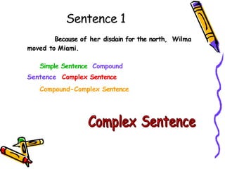 Sentence Structure: 4 types of sentences | PDF