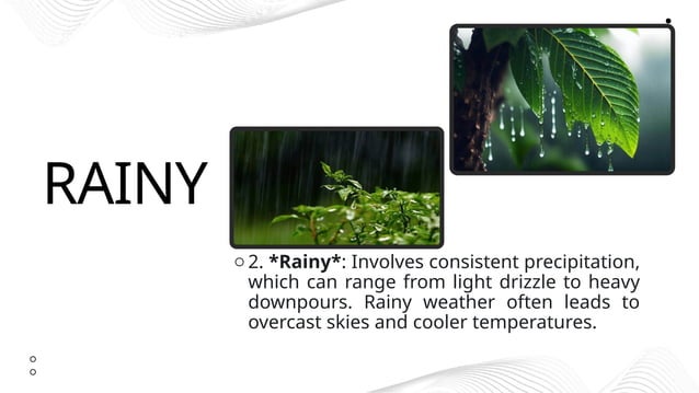 4TYPESOFWEATHER - humss types of wether ppt | PPT