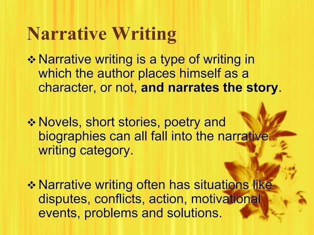 4 types of writing narrative, descriptive, expository, persuasive | PDF ...