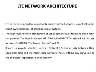 Macrocell Femtocell LTE Network Handover Decision Algorithm by Umar Danjuma Maiwada.ppt