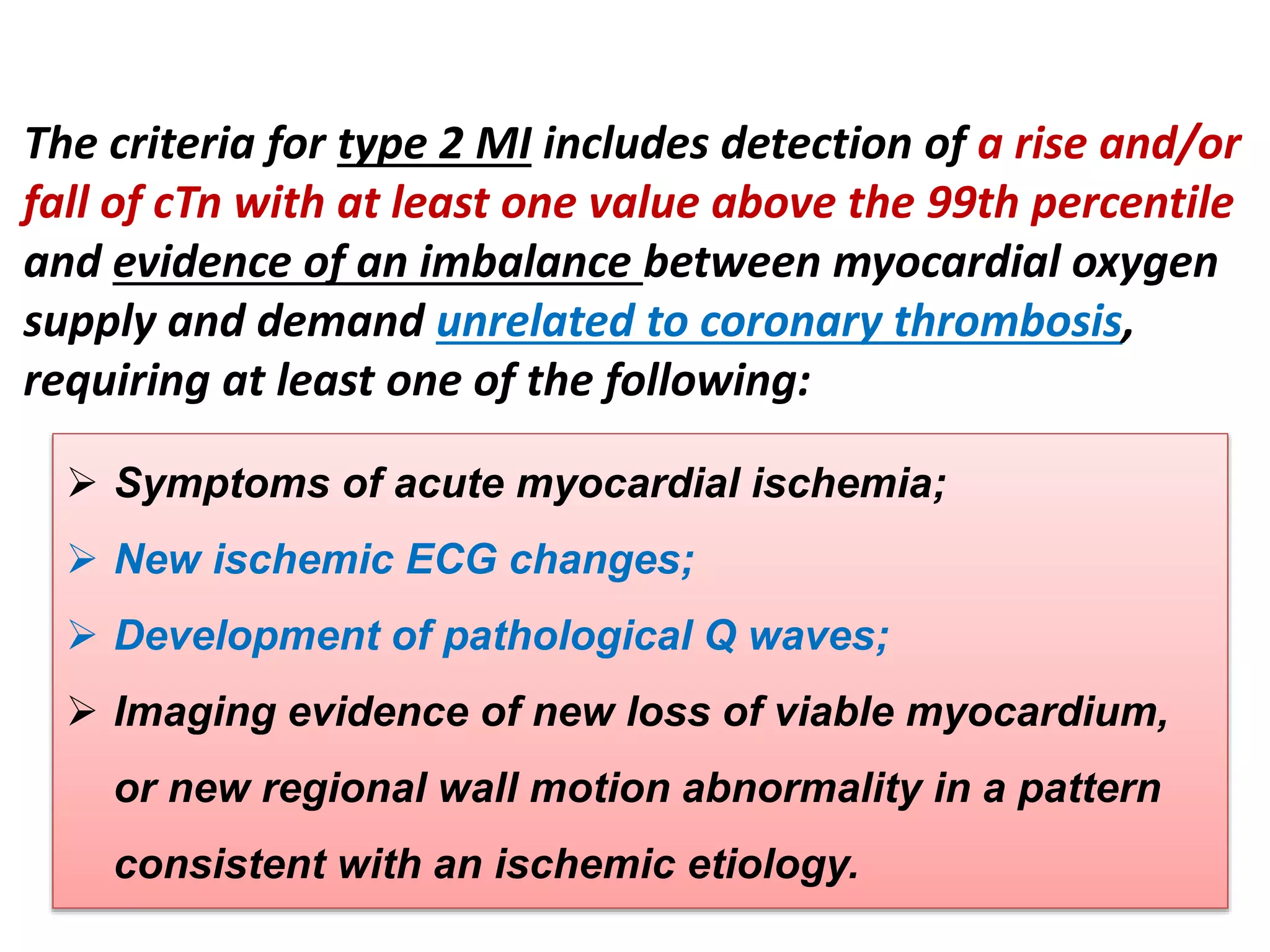 Fourth Universal Definition Of Myocardial Infarction (2018) | PPTX