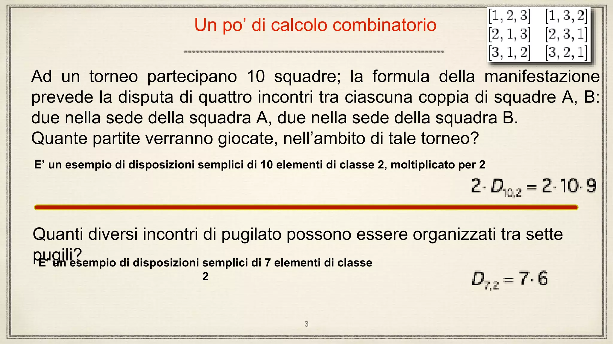 4 ultime di teoria | PPTX