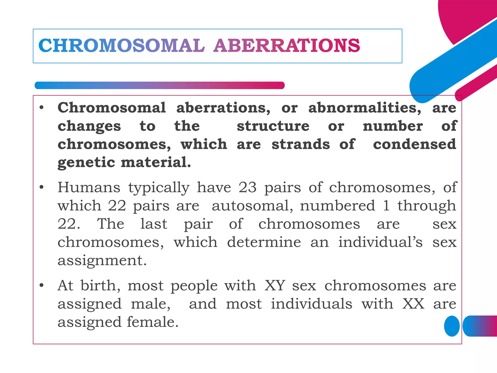 4 Unit I Chromosomal Aberrations Patterns Of Inheritance Pptx Genetics Science