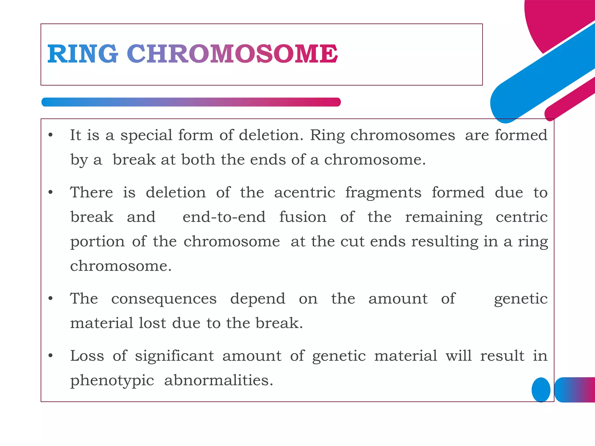 4 Unit - I Chromosomal aberrations, Patterns of Inheritance.pptx | Genetics | Science
