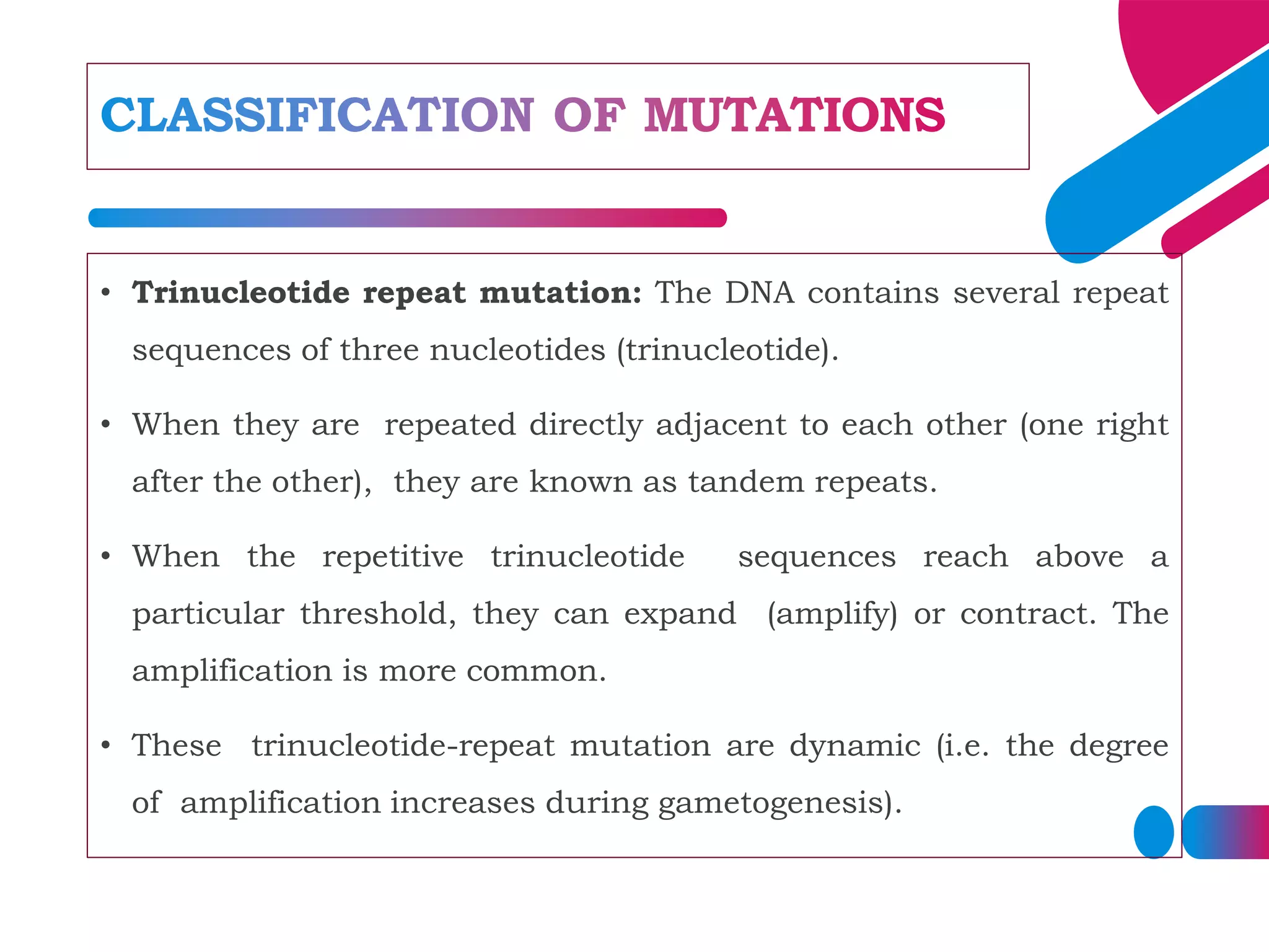 4 Unit - I Chromosomal aberrations, Patterns of Inheritance.pptx | Genetics | Science