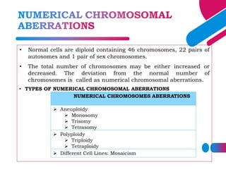 4 Unit - I Chromosomal aberrations, Patterns of Inheritance.pptx