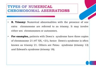 4 Unit - I Chromosomal aberrations, Patterns of Inheritance.pptx