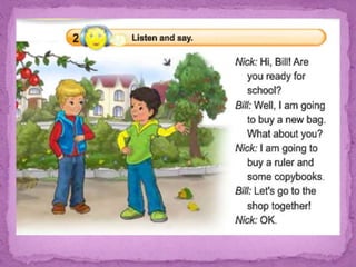 4 клас unit 1 lesson 3 | PPTX