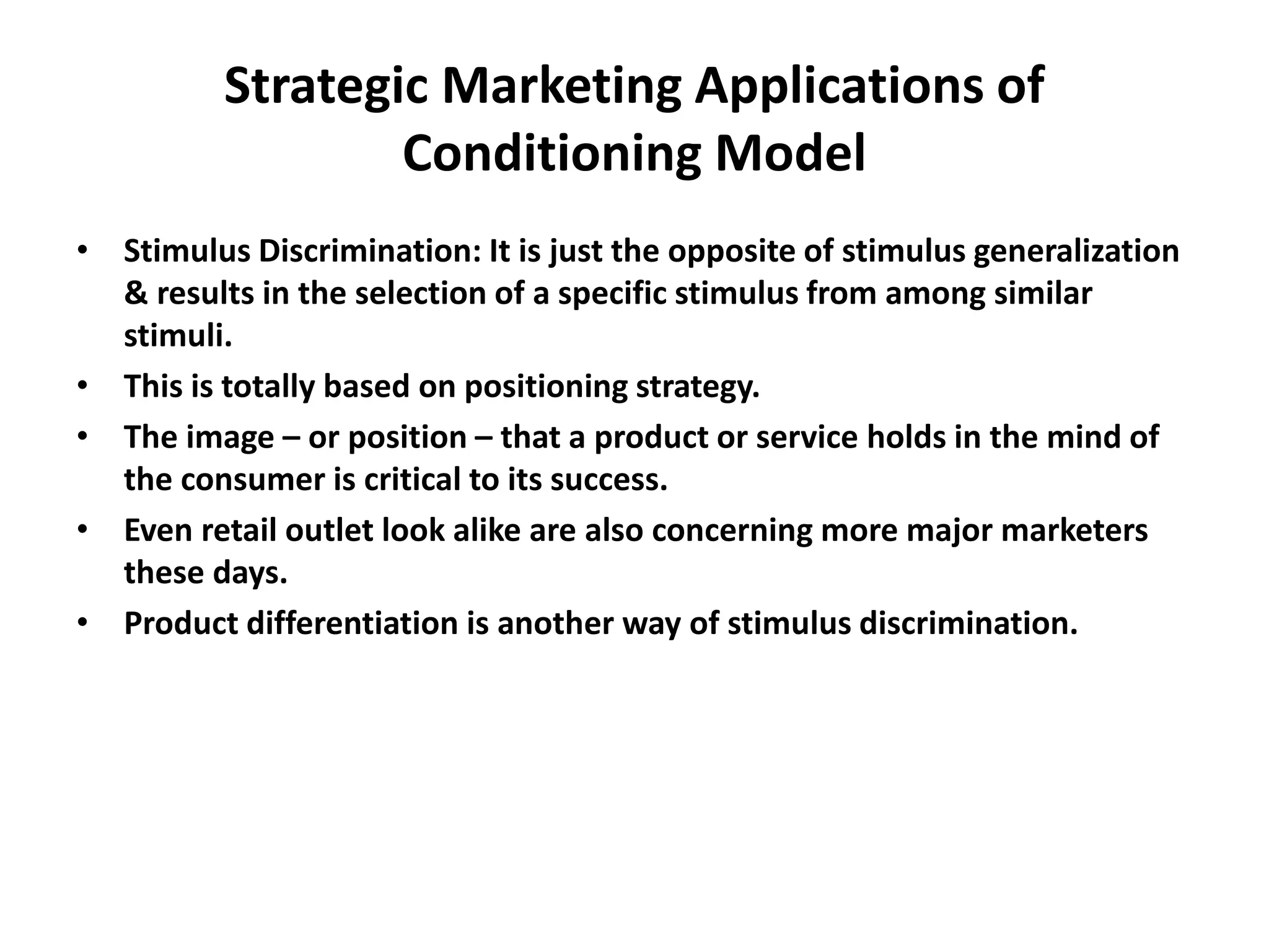 Learning - Consumer Behavior | PPTX