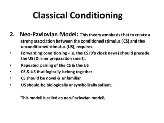 Learning - Consumer Behavior | PPTX