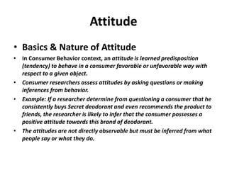 Learning - Consumer Behavior | PPTX