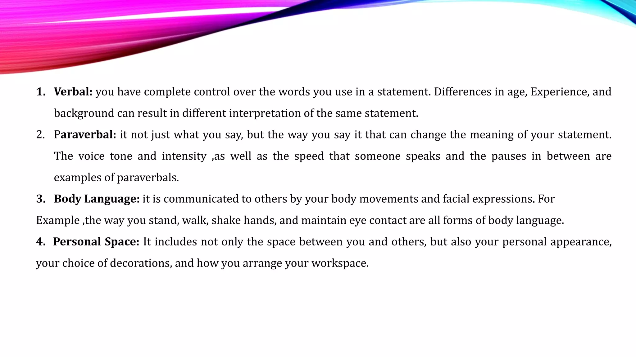 UNIT II Commuication style | PPTX