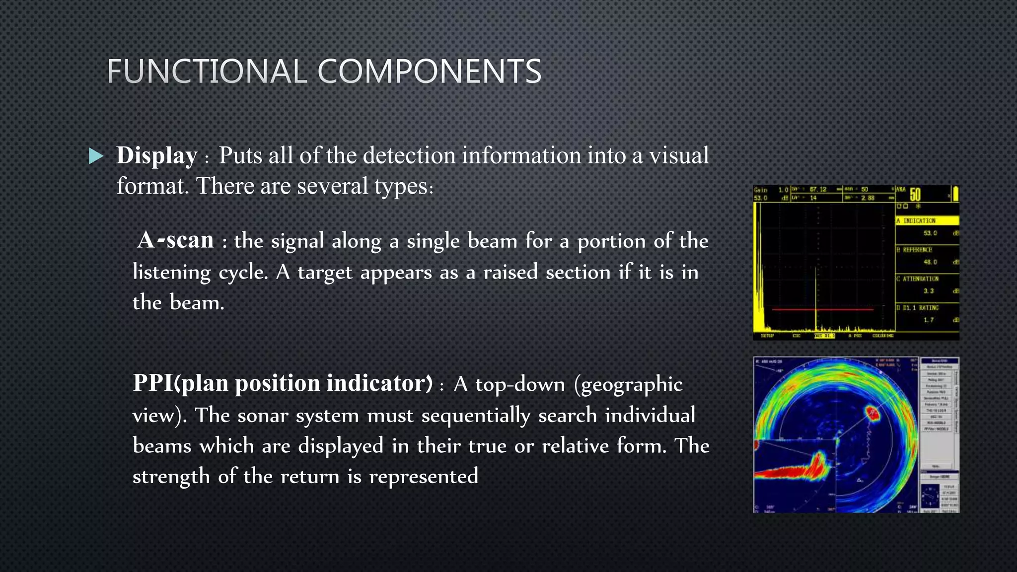 Sonar system | PPTX