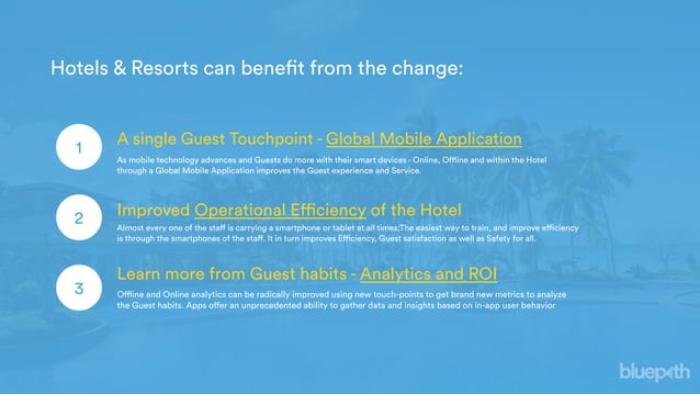 bluepath solution for Hospitality | PDF | Smartphones | Consumer ...