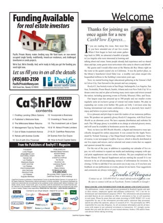 CashFlow Express - Why Wait for Wealth? It's RIGHT HERE! Featuring ...