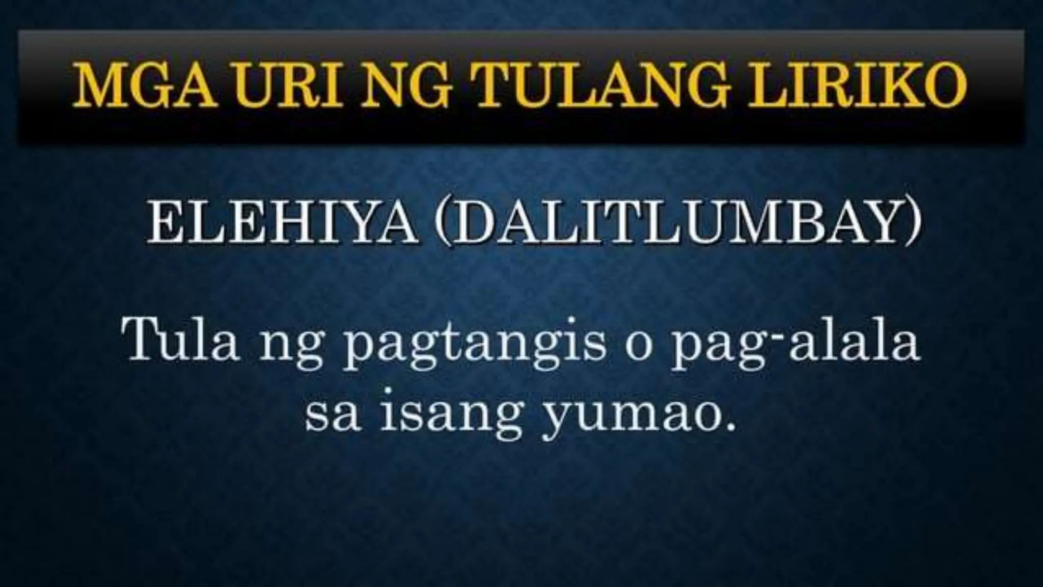 Mga Uri ng Tula, Mga Uri ng Tula, Mga Uri ng Tula | PPT