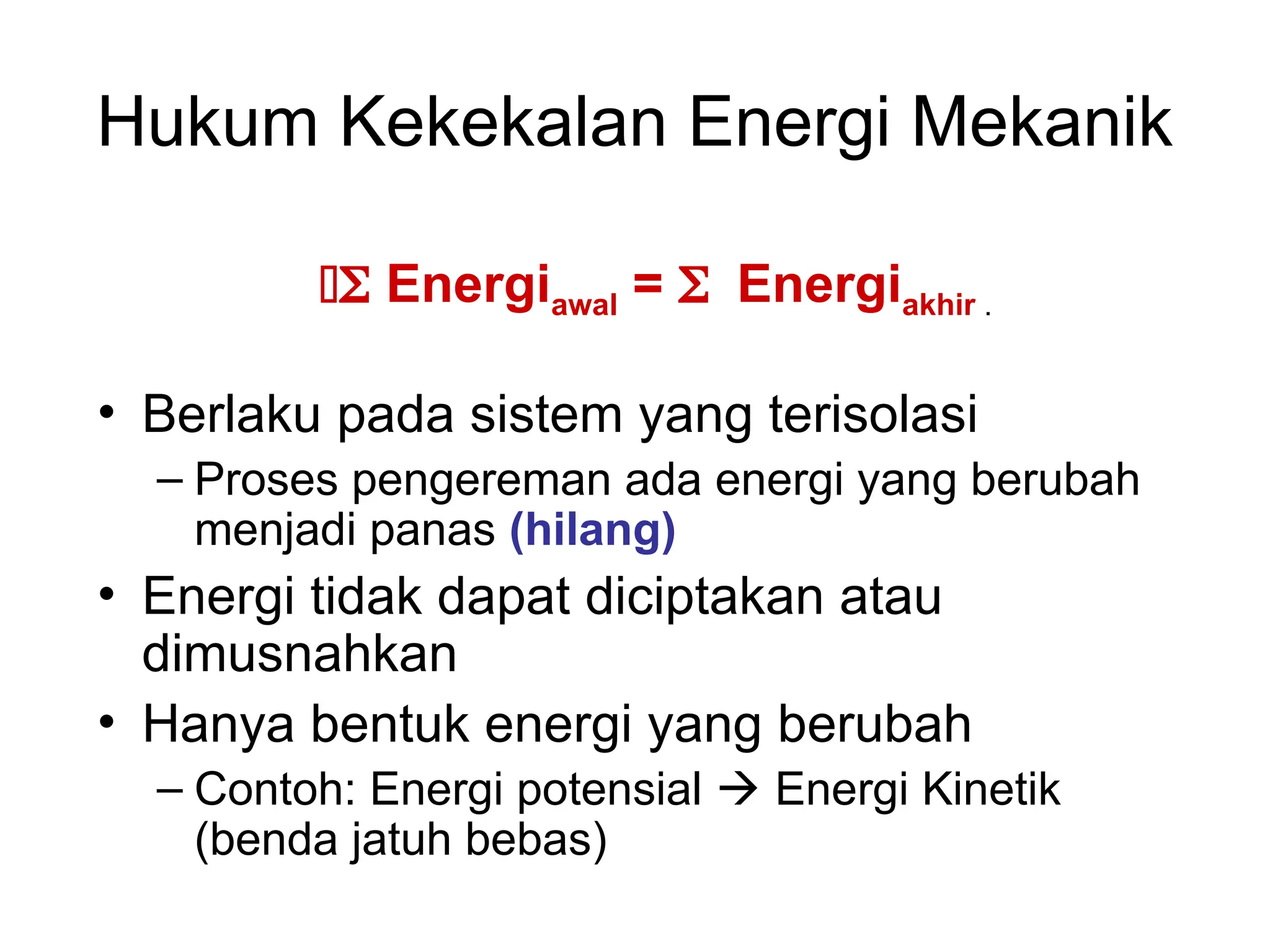PPT Usaha Dan Energi untuk kelas 8 kurikulum merdeka | PPT