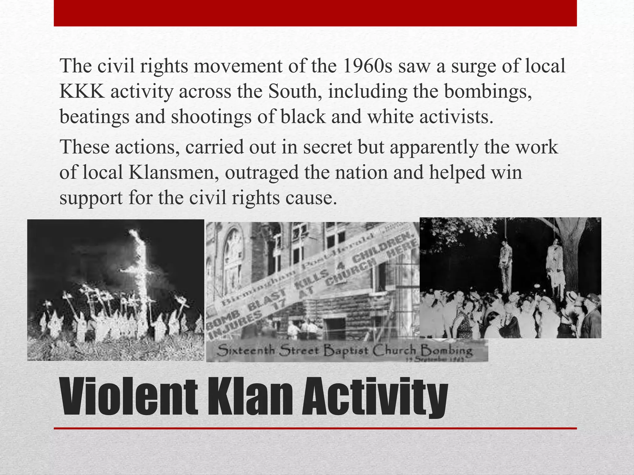 US civil rights Movement | PPTX