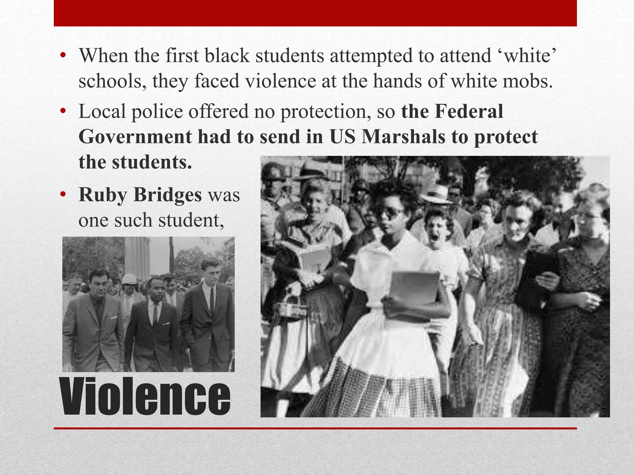 US civil rights Movement | PPTX