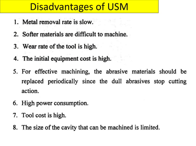 Ultrasonic machining process for micro manufacturing processes | PDF
